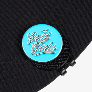 GOLF GODS - GOLF GODS Metal Hat Clip Golf Ball Marker - Golf Gods Neon ...